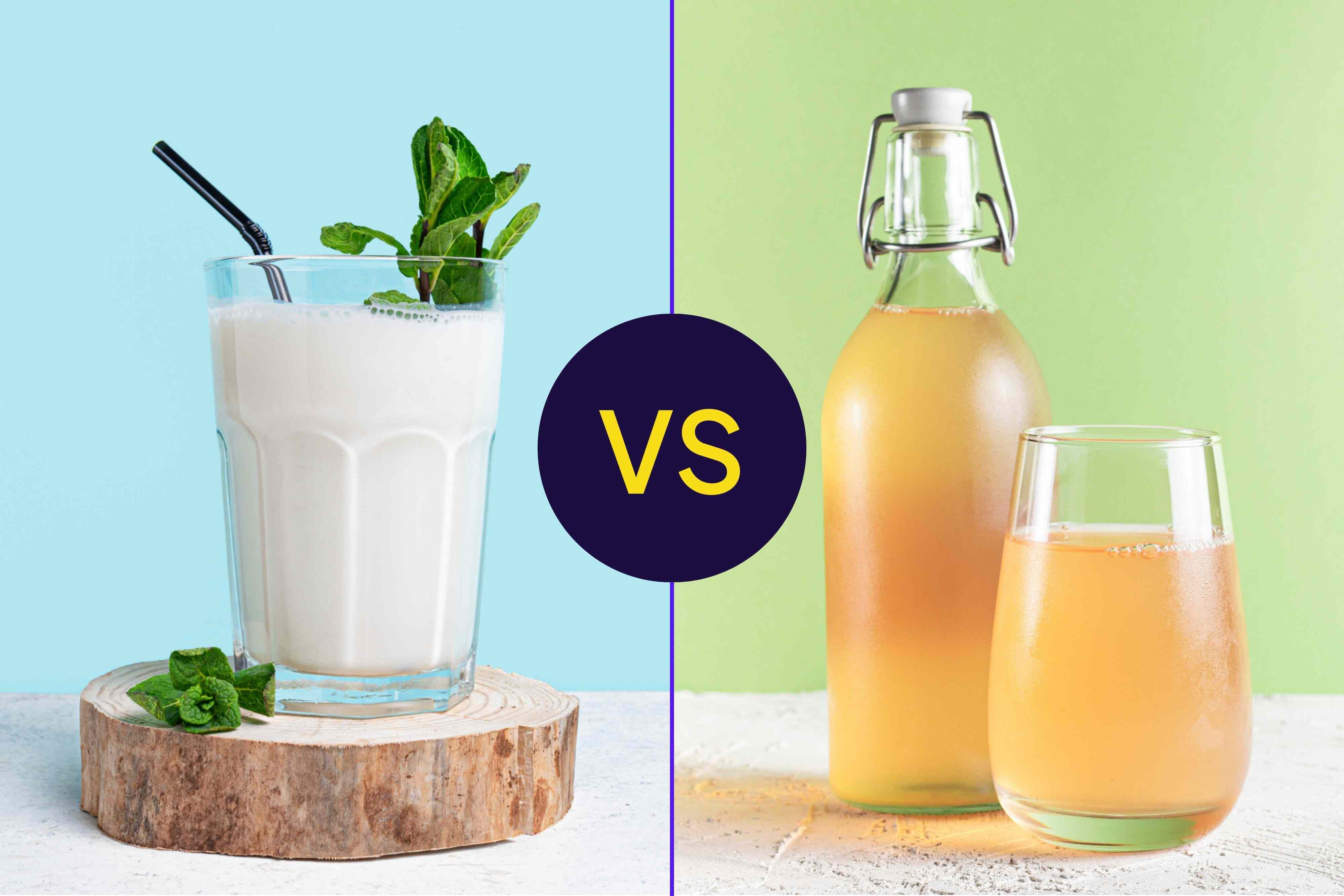 Kefir vs. kombucha: Which fermented drink is better for digestion?