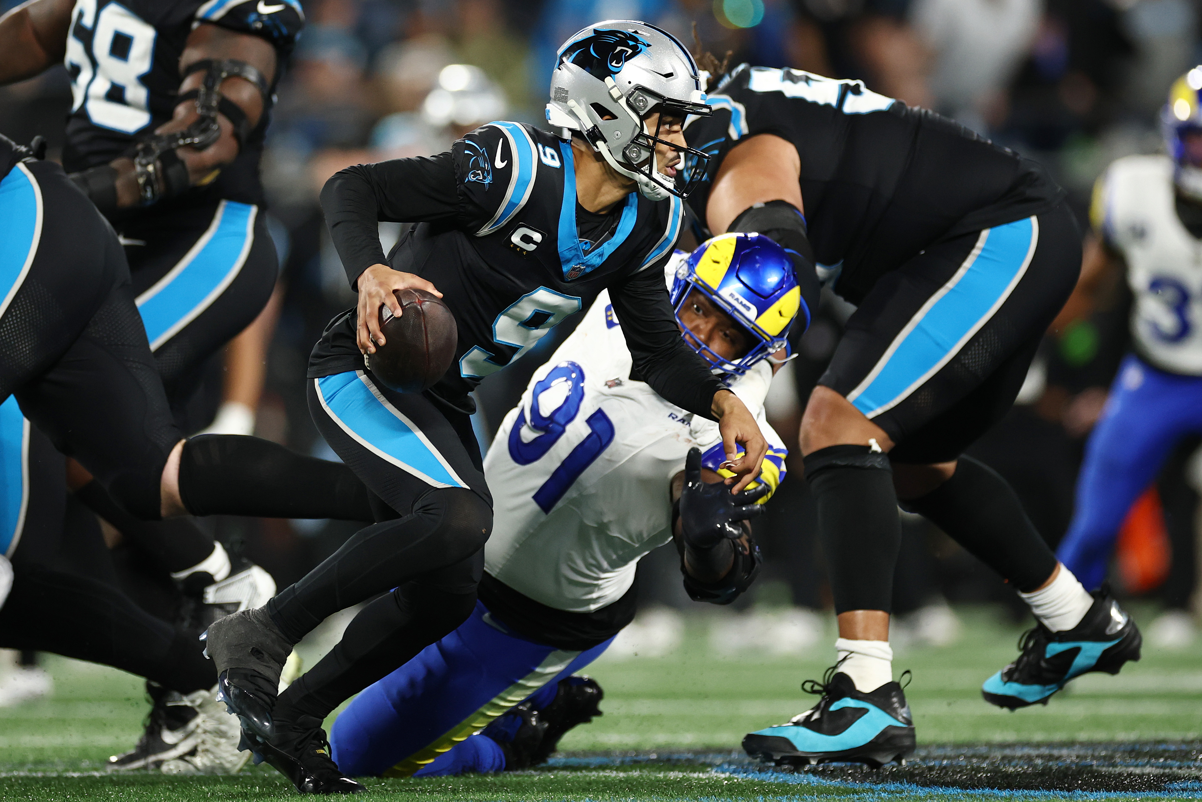 Rams film review: Pass rush shows up vs. Panthers