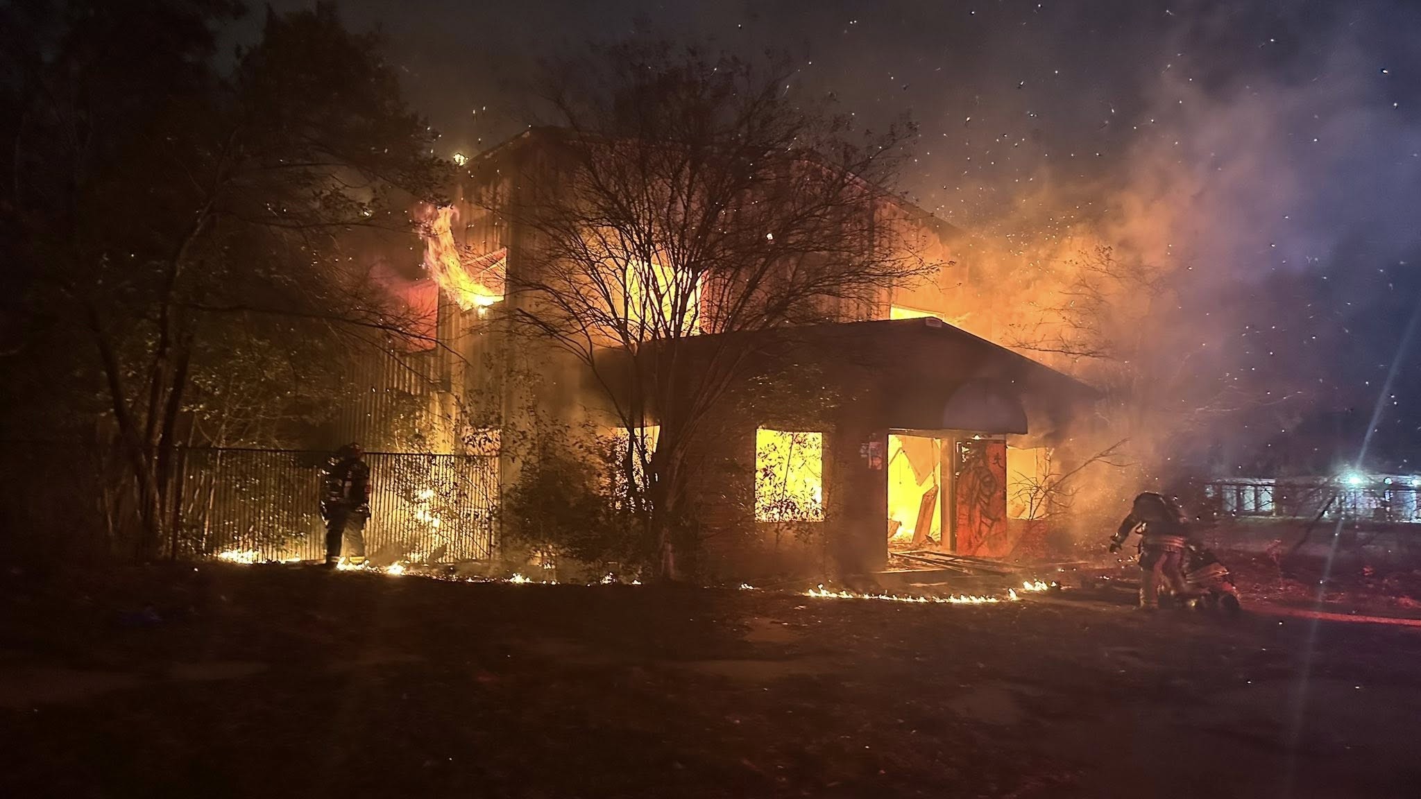 Videos reveal multiple persons of interest in Spring townhouse fire ...