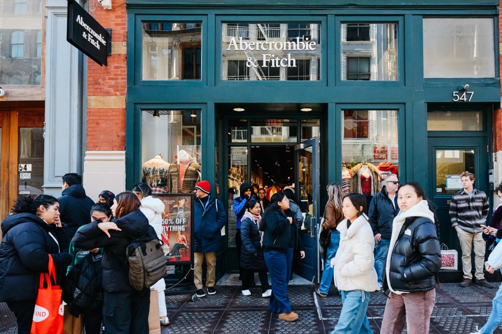 Abercrombie & Fitch shares take a hit despite positive outlook