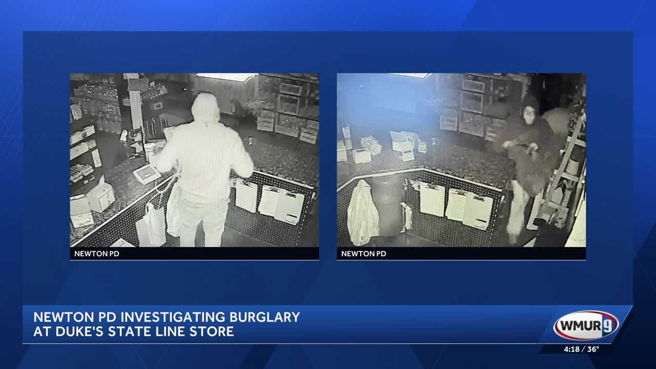 Newton Police Department investigates burglary at Duke's State Line Store