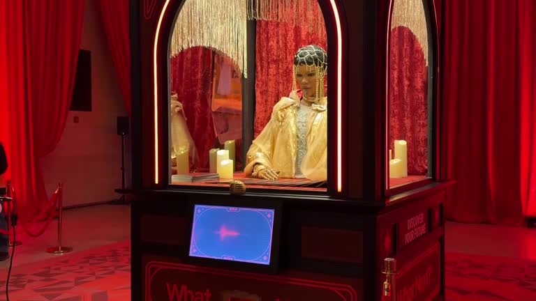 Netflix unveils the future with Teyana Taylor tarot booth