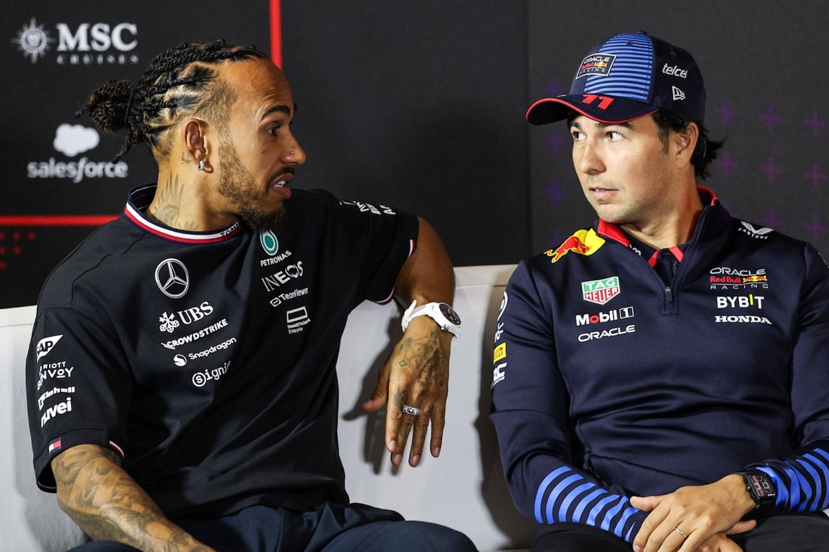 F1 star Sergio Perez reveals shock Mercedes chance was foiled by Lewis ...