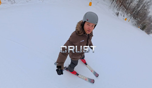 Powder, crust, slush or ice? How to adapt your skiing to the weather