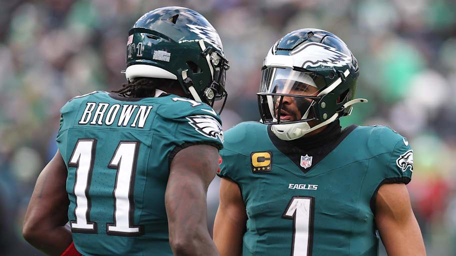 Jalen Hurts addresses AJ Brown’s future on the Eagles after tumultuous ...