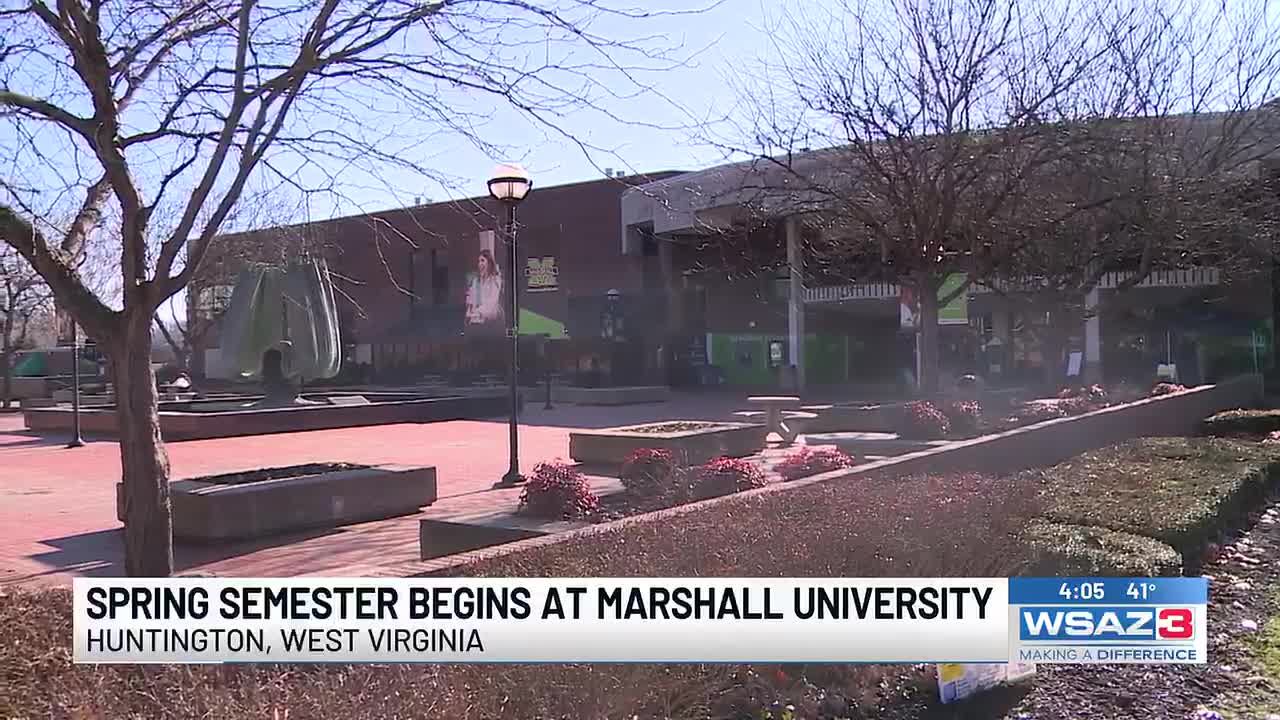 Spring semester begins at Marshall University