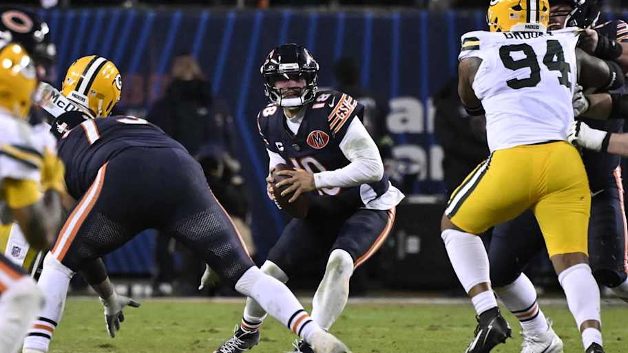 Was Caleb Williams too emotional in Bears’ Wild Card win? Ben Johnson ...