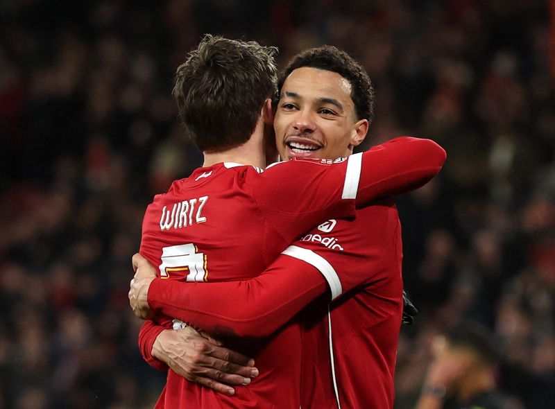 Soccer-Liverpool beat Barnsley 4-1 to reach FA Cup fourth round