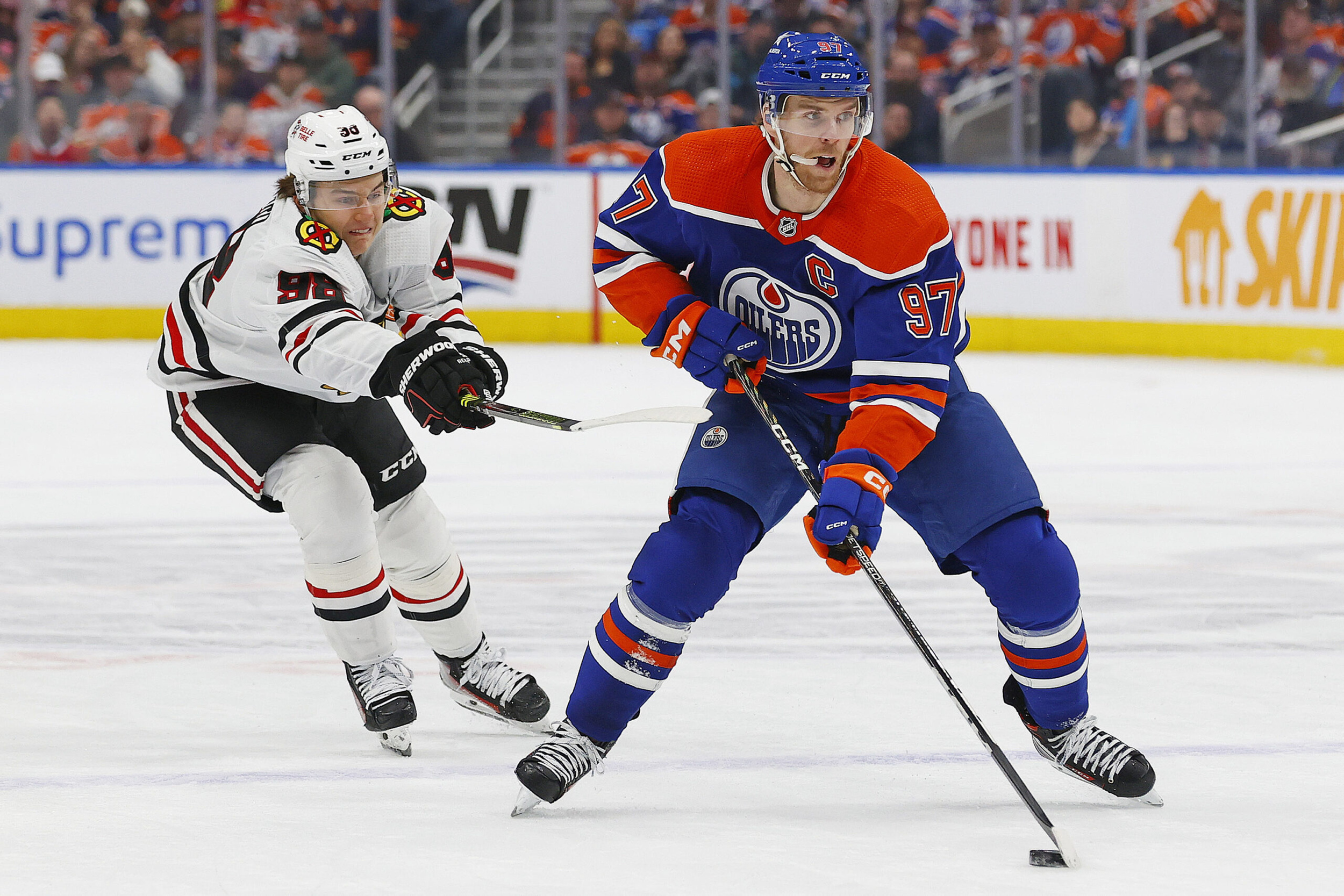 Scenes from morning skate: Oilers can’t sleep on Chicago