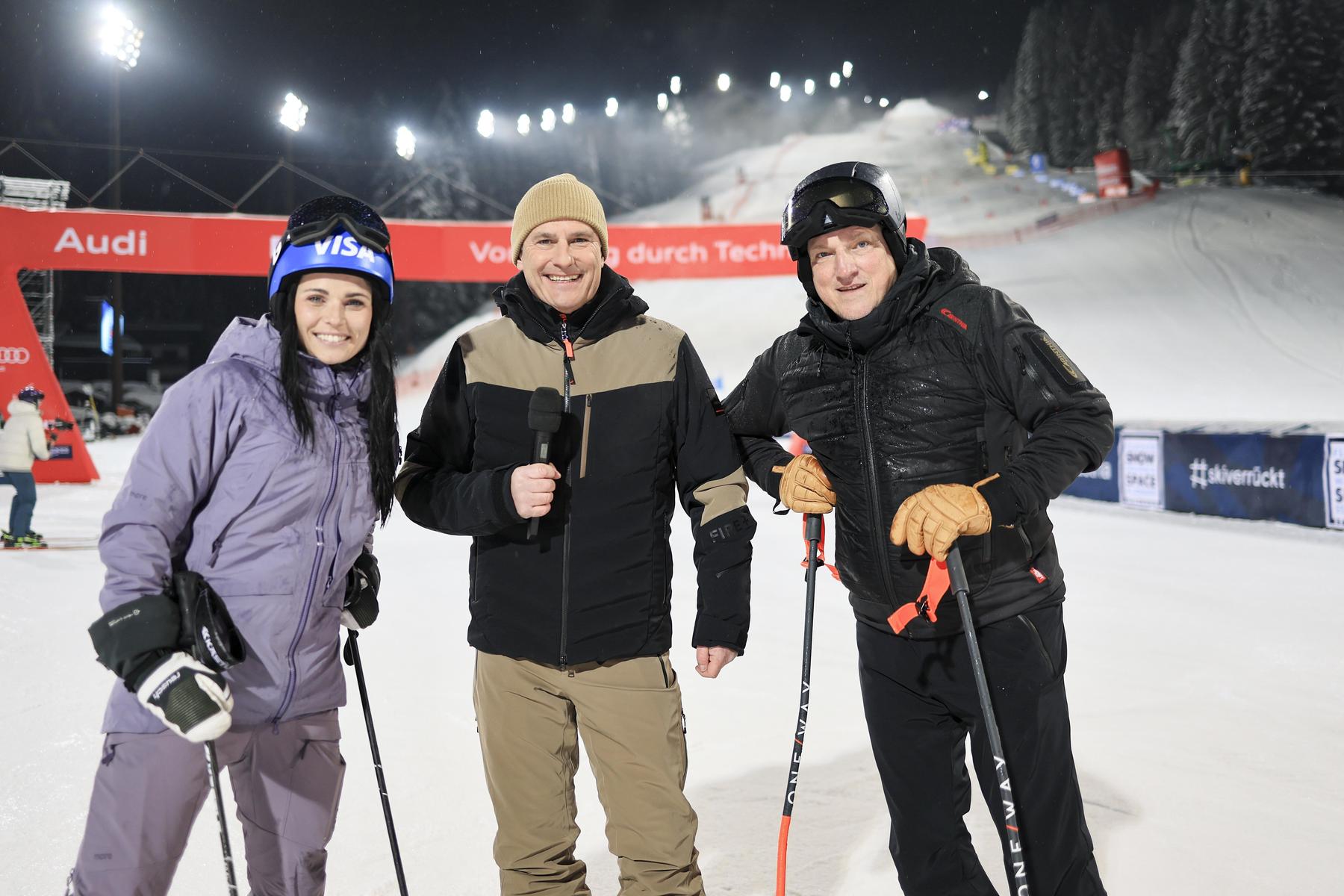 Hermann Maier Star Challenge: Anna Veith gewinnt mit Andreas Herzog