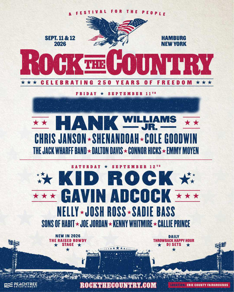 Rock the Country announces 2026 lineups