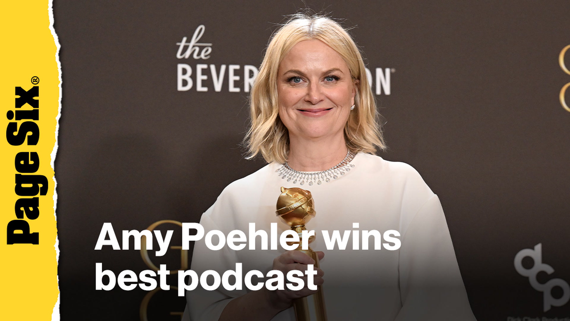 Amy Poehler wins first-ever Golden Globe for best podcast for 'Good ...