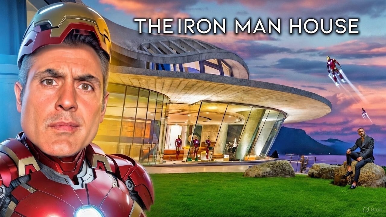 What Enes didn't tell you about the Iron Man house