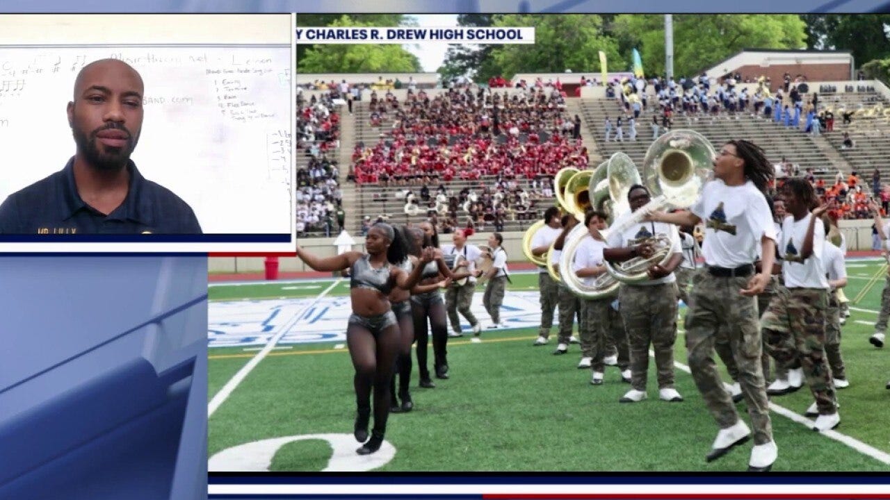 Charles R Drew High Band aims for Mardi Gras trip