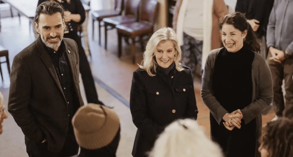 Charity 'honoured' by Duchess of Edinburgh's visit to new headquarters