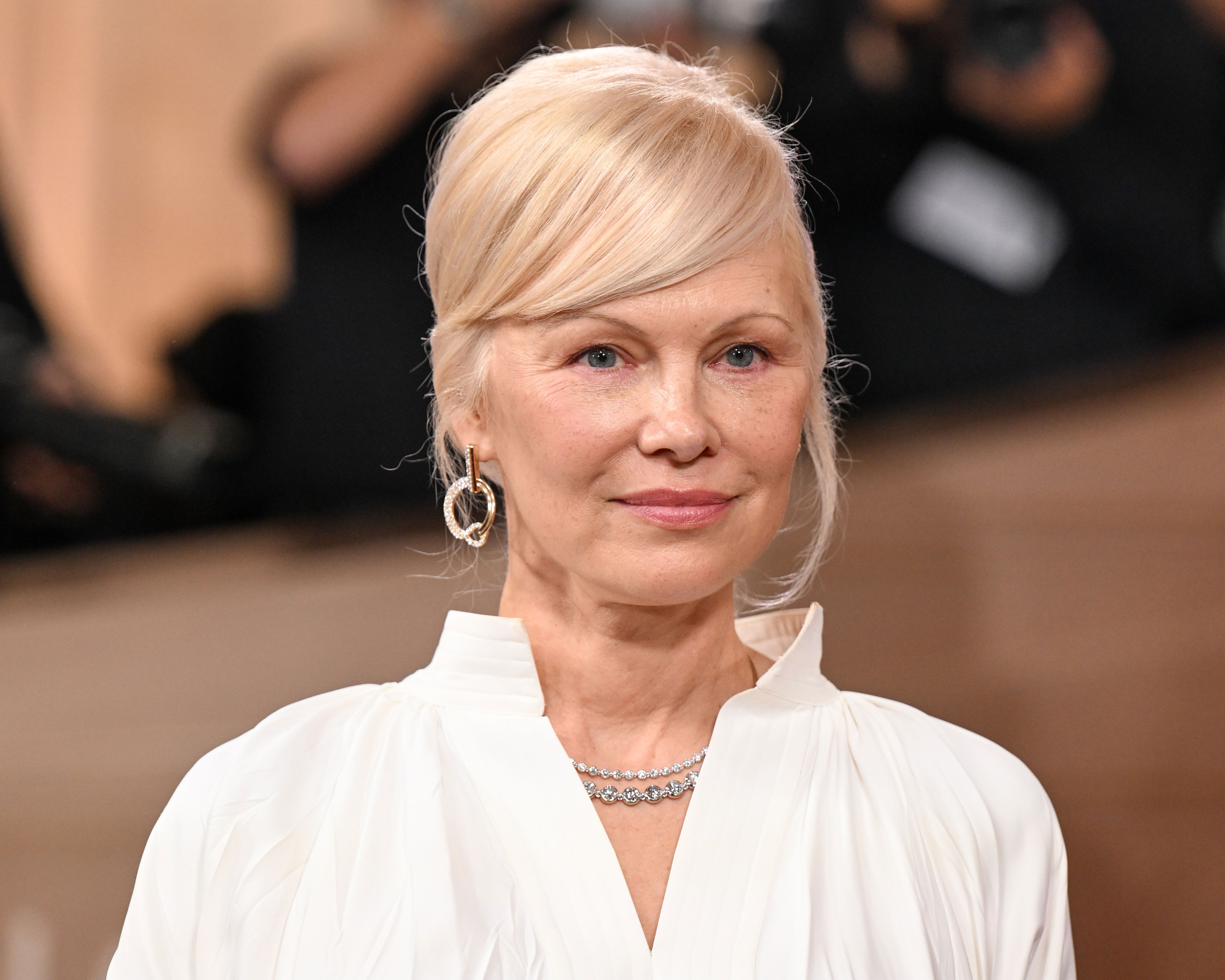 Pamela Anderson's days as a redhead are officially over