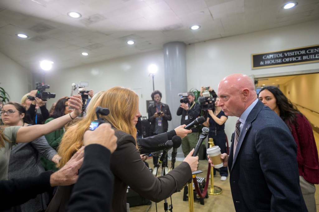 Mark Kelly sues Pete Hegseth to stop 'unconstitutional' pay cut ...