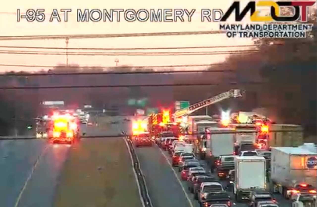 Maryland man killed, three hurt after violent early-morning I-95 crash ...