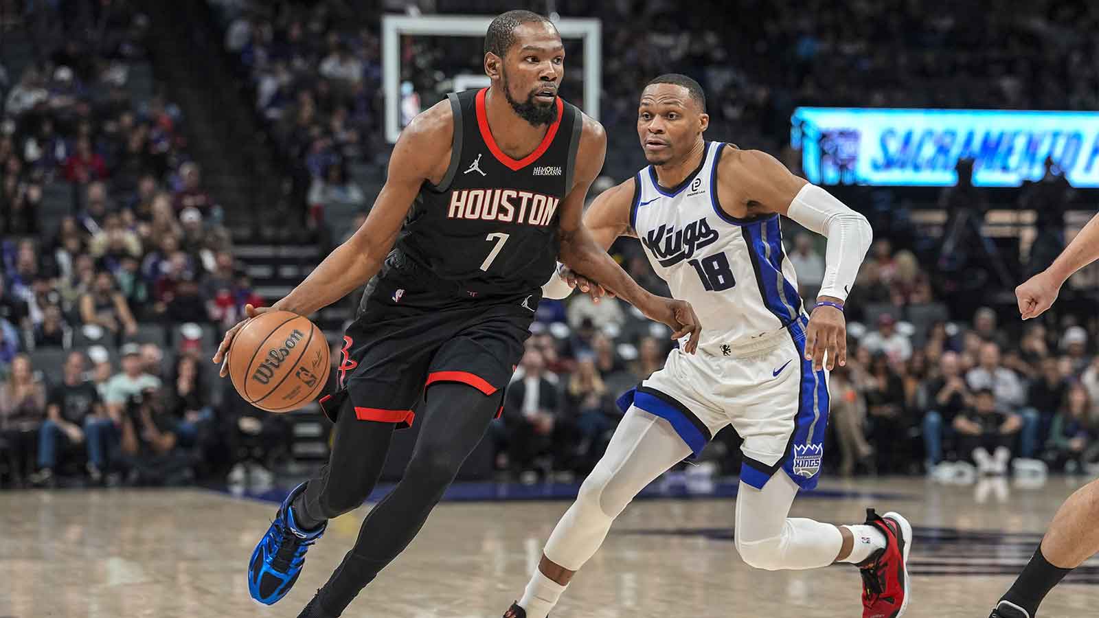 Kevin Durant, Rockets ruthlessly trolled by Kings after ugly loss