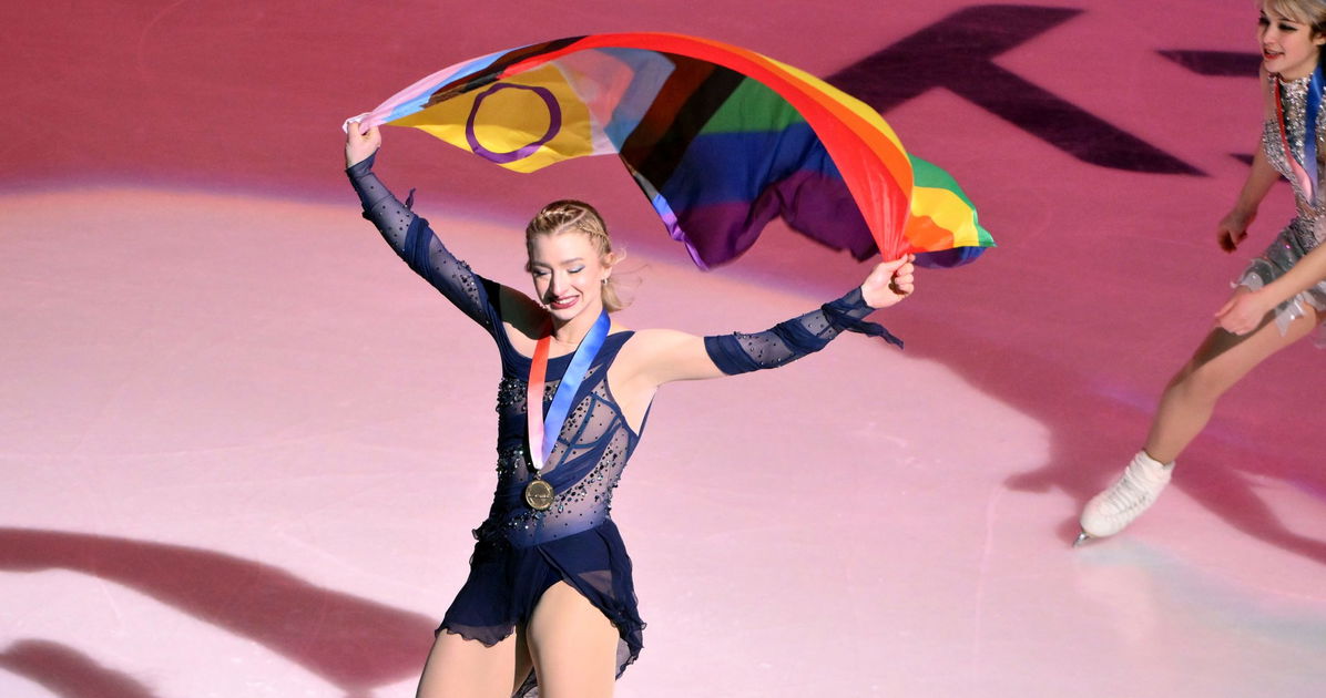 Amber Glenn to make history as first out LGBTQ Olympic women’s figure ...