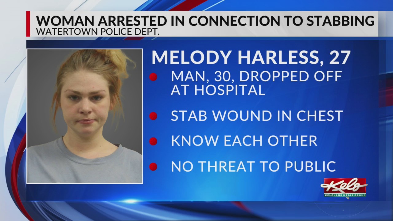 Watertown woman behind bars in connection to stabbing