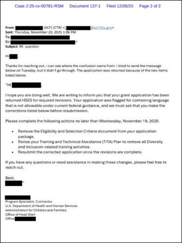 Head Start providers happy but cautious after federal judge halts DEI ban