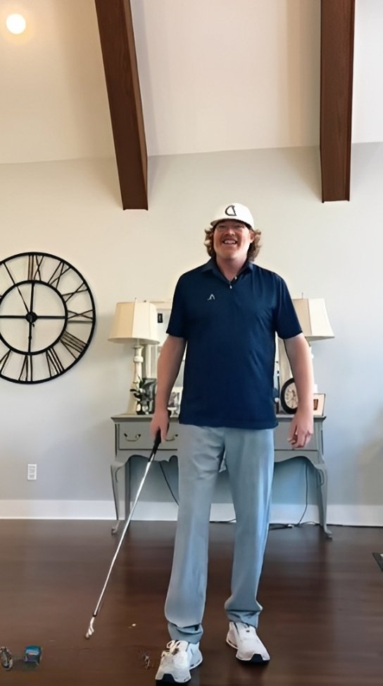 Circle wham challenge with club and bat