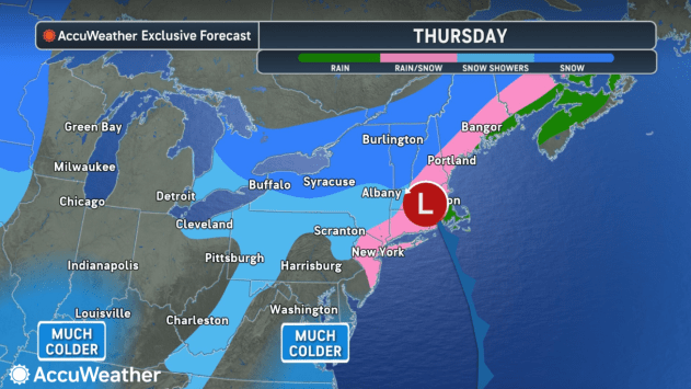 Storm to bring snowy weather to Northeast late week