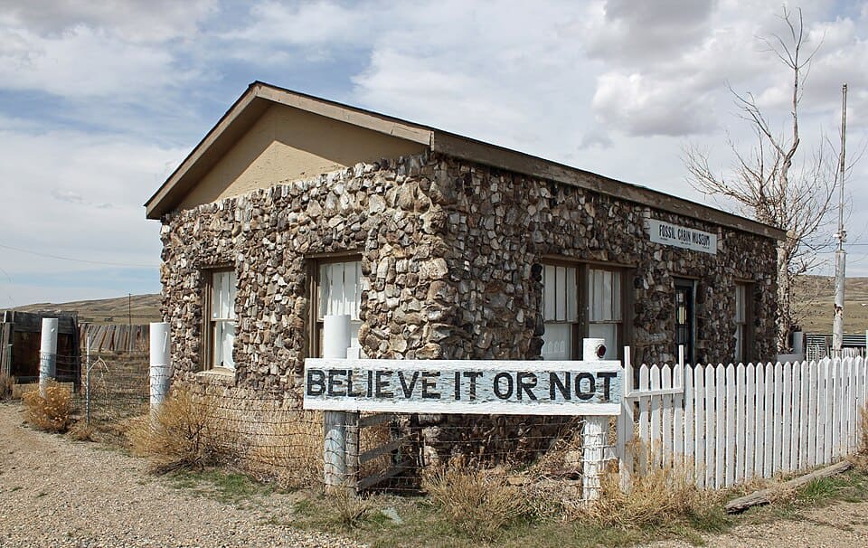 The strange story of the Wyoming cabin that claims to be the oldest ...