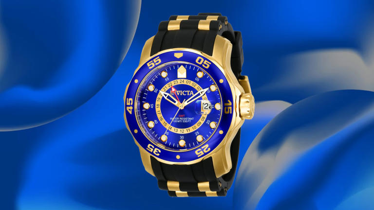 Invicta’s bright blue dive watch is 83% off