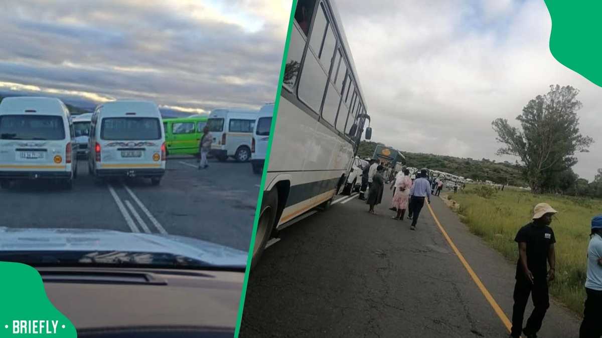 Frustration boils over: KZN taxi drivers block road amid crippling ...