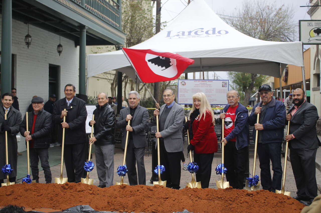 Laredo breaks ground on Cesar Chavez archway in historic downtown