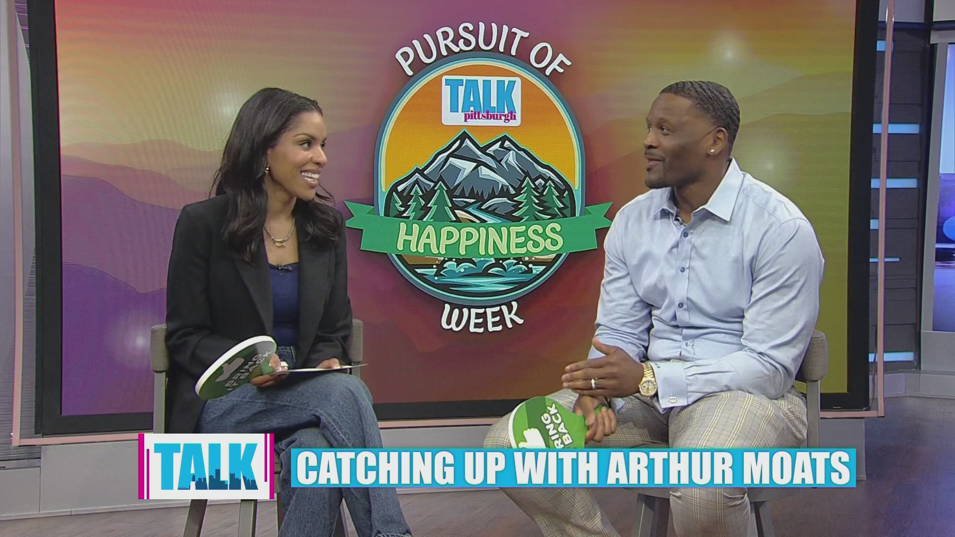 Arthur Moats talks about finding joy