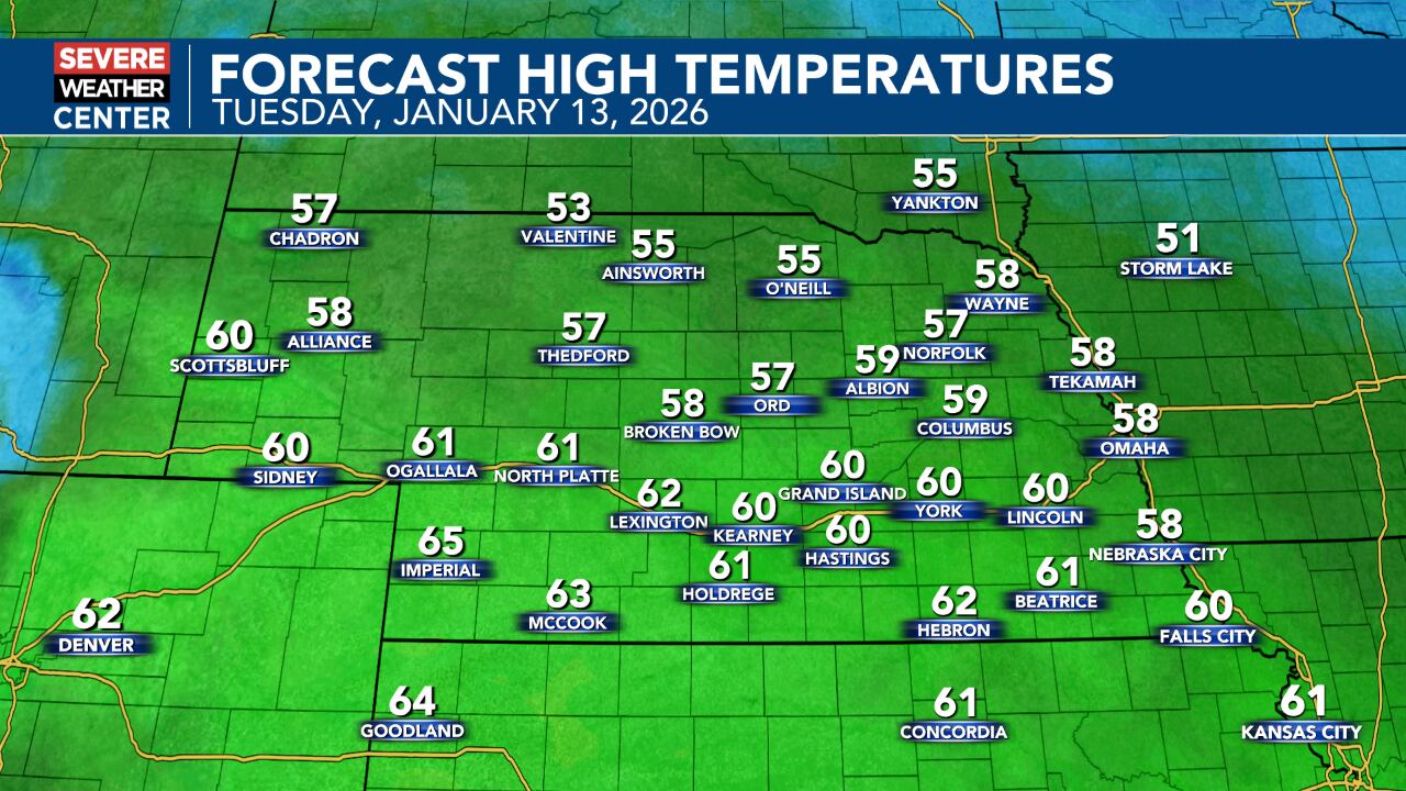 Mild weather sticks around Tuesday; colder weather looms late this week