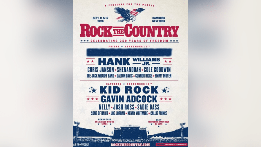 'Rock the Country' coming to Hamburg in September