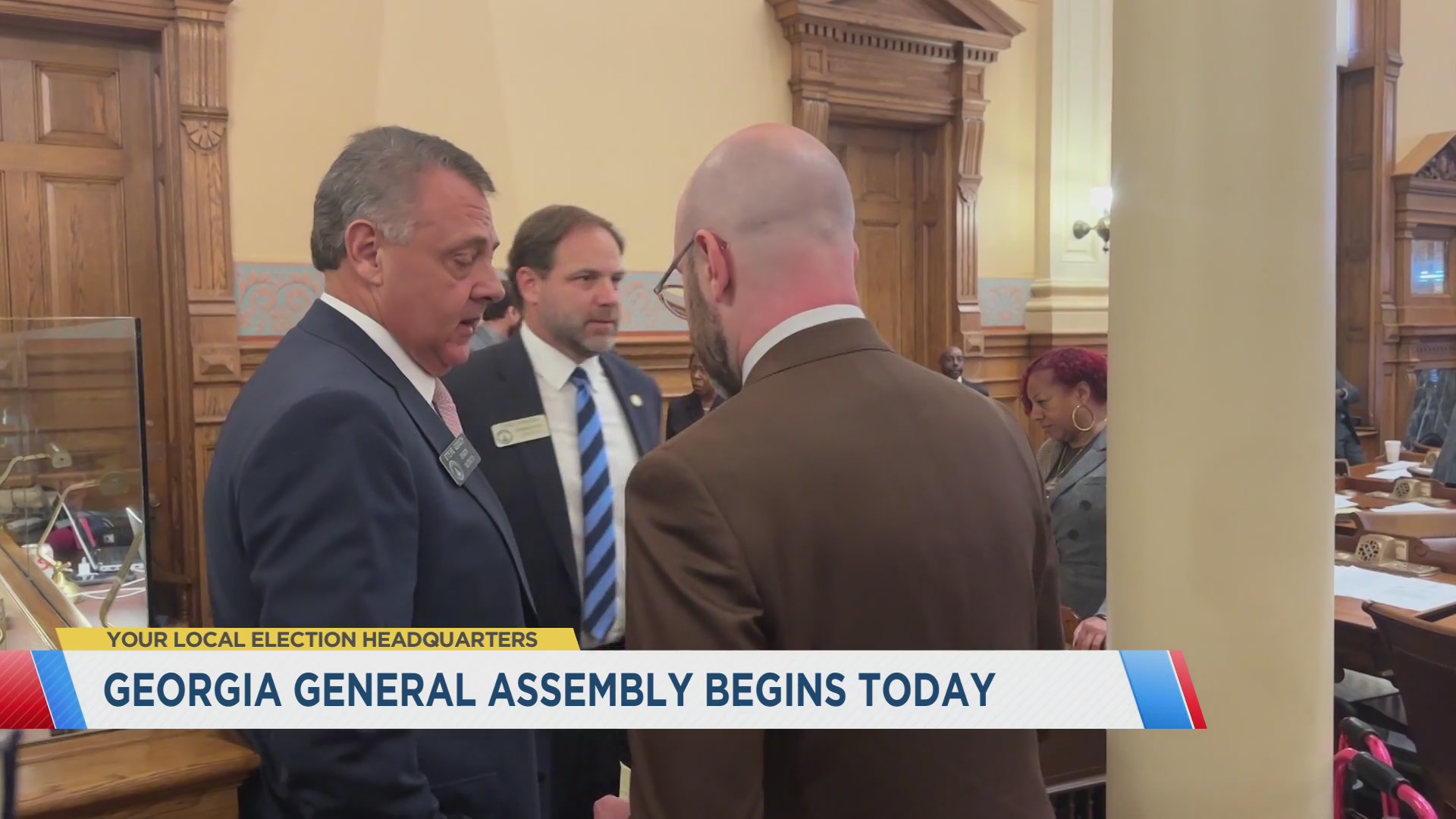 Georgia General Assembly session begins under the gold dome today