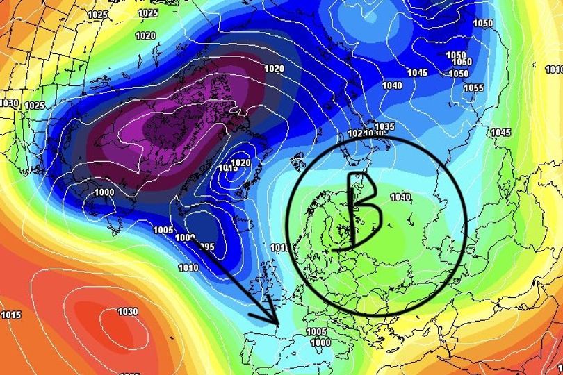 'Weather event from hell disrupting Europe' as map shows when Ireland hit