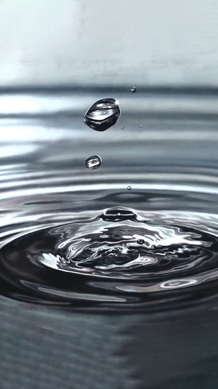 Clearwater drawing made simple with realistic light effects