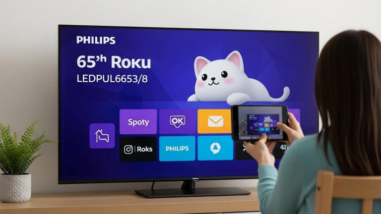 Mamá Lucha rebaja más del 50% en TV Philips 65 con Roku UHD 4K que ...