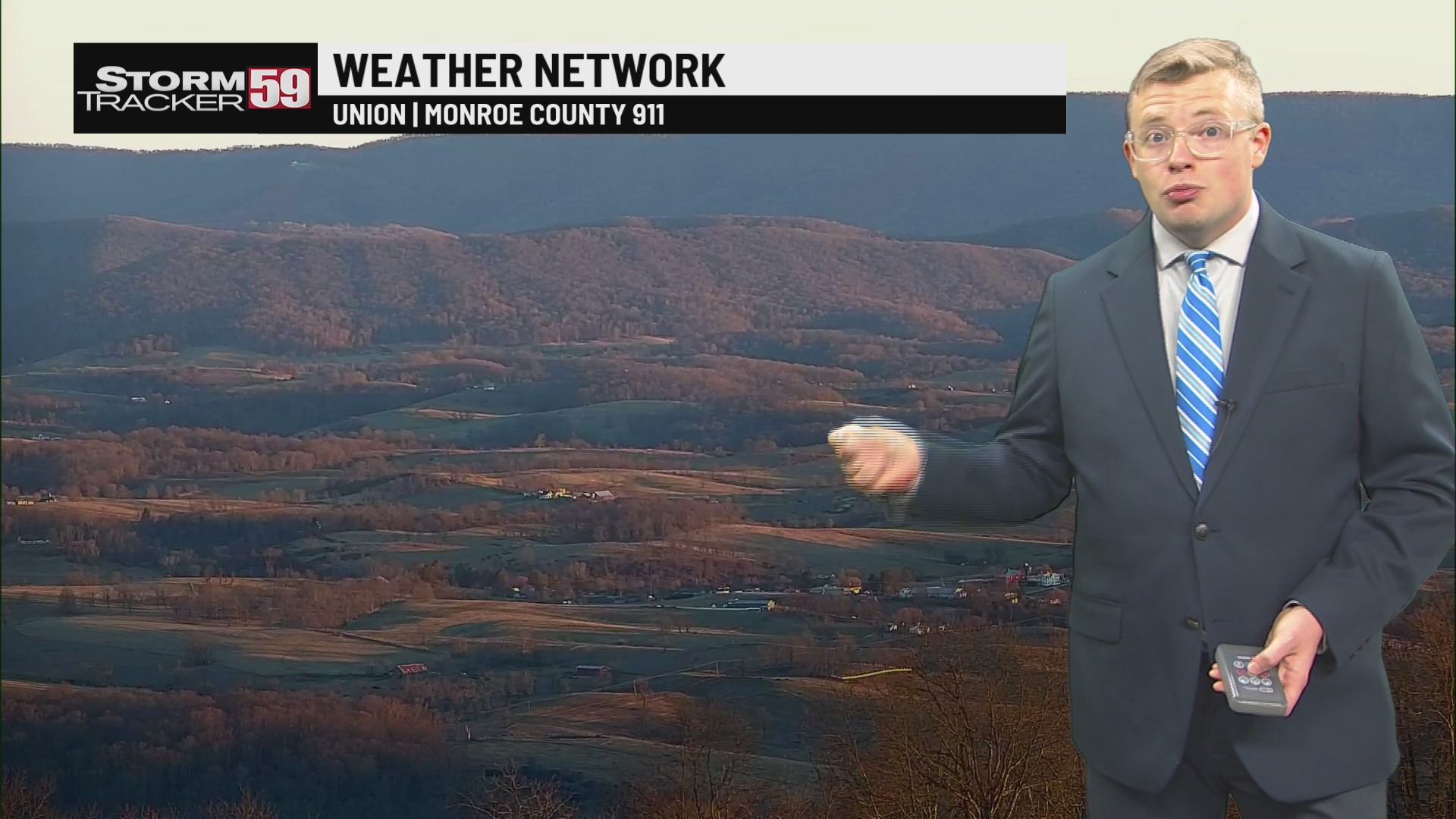 Warmer Tuesday but Old Man Winter returns Wednesday!