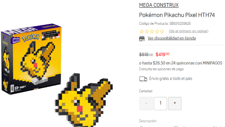 LEGOS de Pokémon en oferta en Suburbia: juguetes y videojuegos con ...