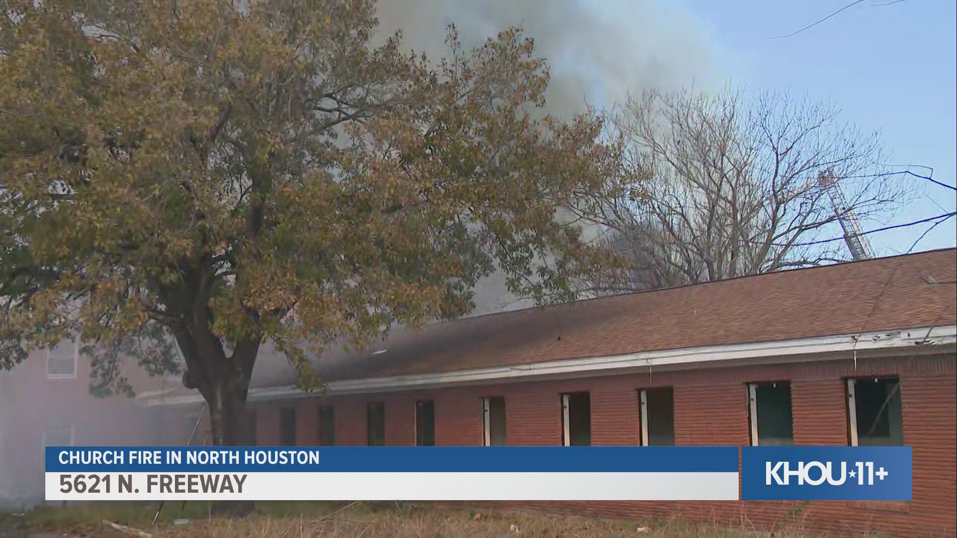 North Houston church fire: Reporter Troy Kless gave this report after ...