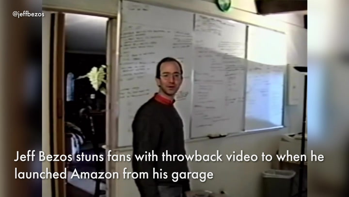 Watch: Jeff Bezos stuns fans with throwback video from the garage he ...