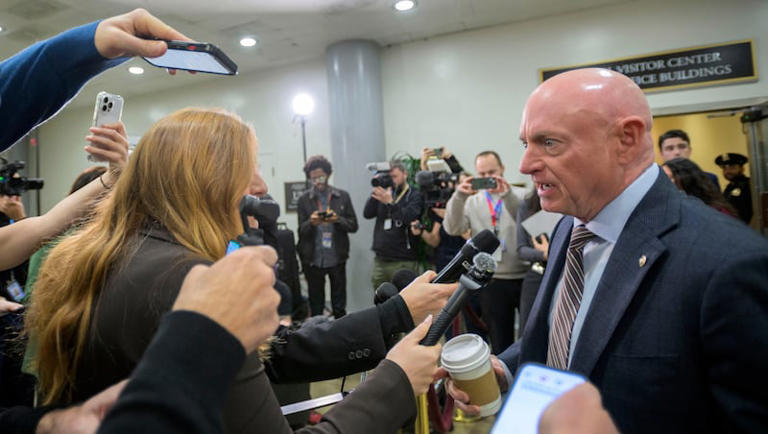 Arizona Sen. Mark Kelly sues Pentagon over attempted demotion