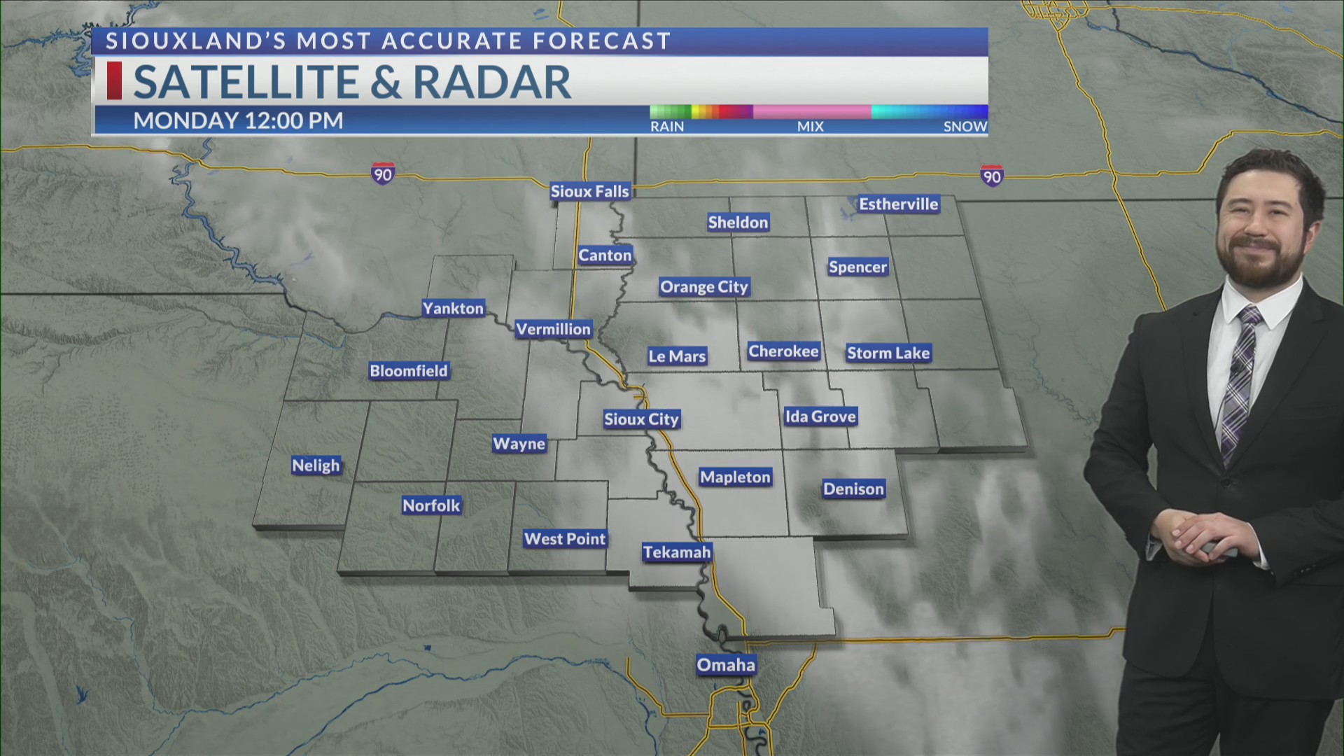 Your afternoon forecast with Victor Perez - 1/12/2026