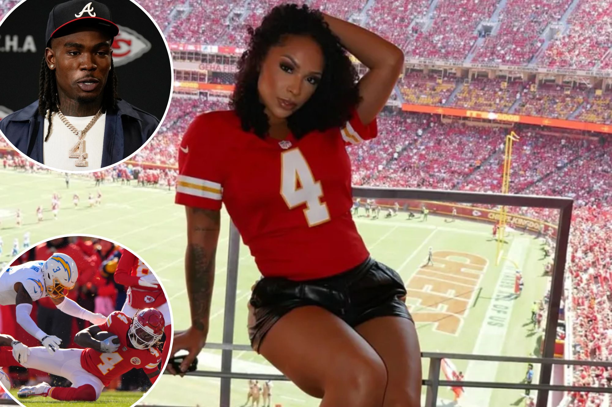 Rashee Rice’s ex-girlfriend deletes posts with explosive domestic ...