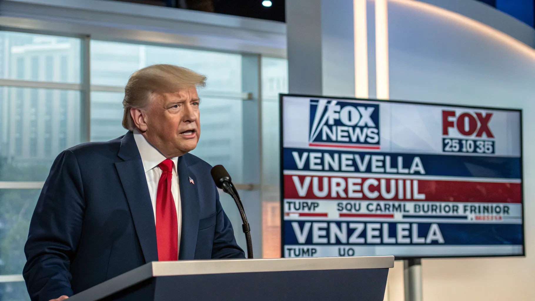 Trump comments follow Venezuela turmoil reports