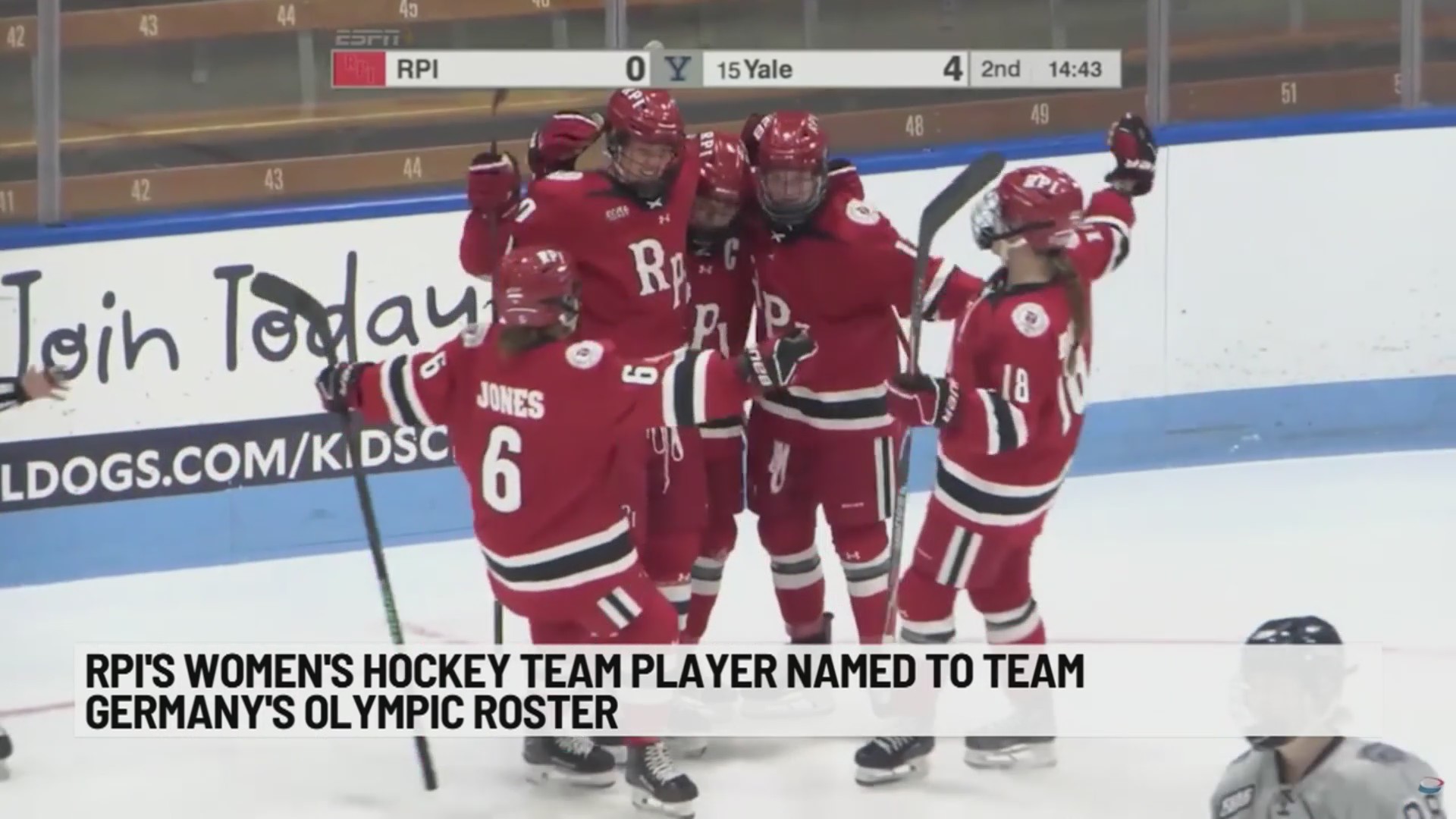 RPI women's hockey team player named to Team Germany's Olympic roster