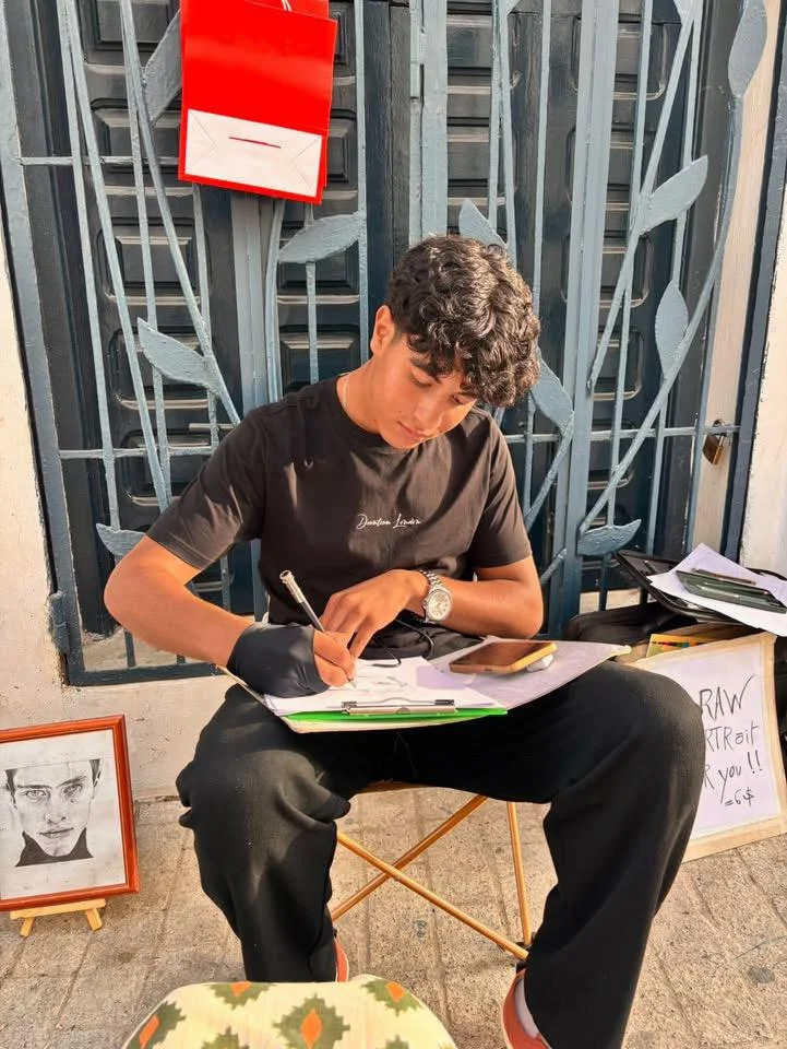 Osama Mahroush, l’artiste qui fait parler les visages de la rue