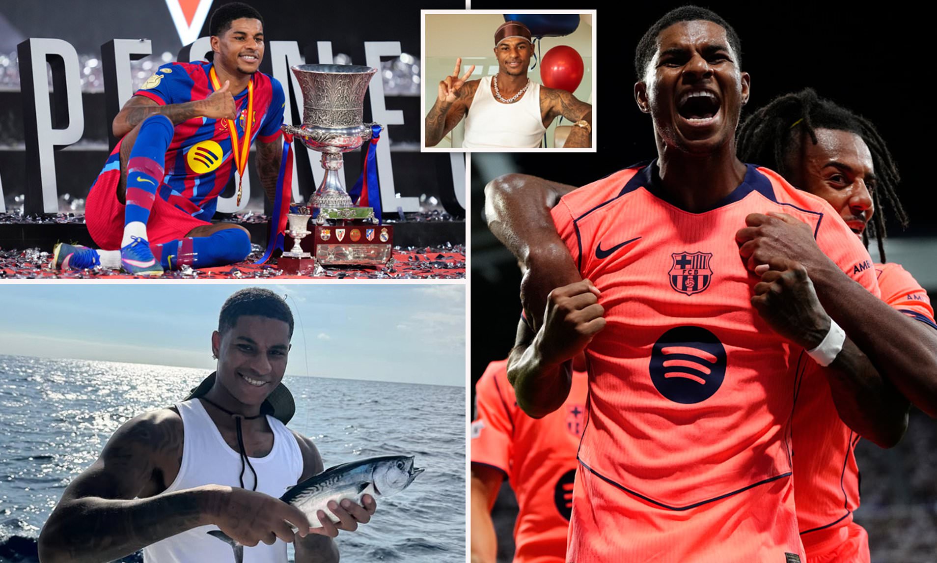 Inside Marcus Rashford's incredible new life in Barcelona: Man United ...